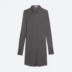 Helmut Lang Ribbed Shirt Dress