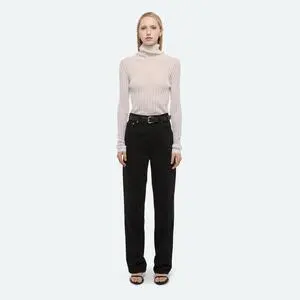 Helmut Lang Zip Carpenter Jeans - Rinsed Black