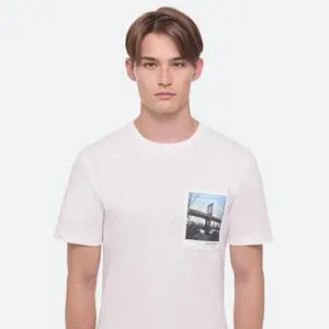 Helmut Lang Bridge Postcard Relaxed Fit T-shirt