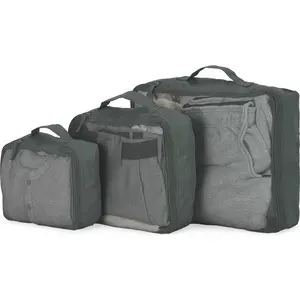 BUGATTI Packing Cubes 3-piece Set - Pewtergreen