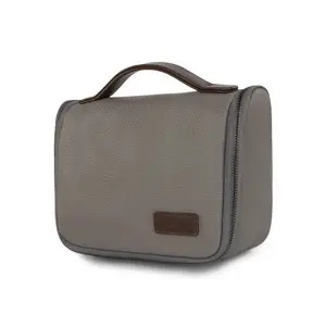 BUGATTI Contrast Toiletry Bag - Grey