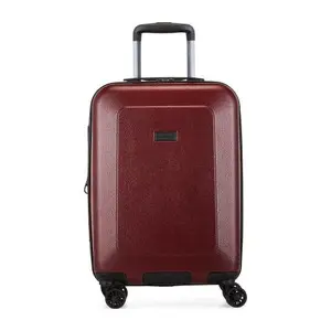 BUGATTI Milano Hardside Carry-on Luggage With Expansion - Garnet Red