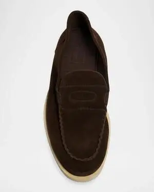 John Lobb John Lobb Pace Leather Penny Loafers Dkbrwn