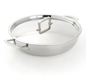 LE CREUSET 5-qt Stainless Steel Braiser With Lid - Silver