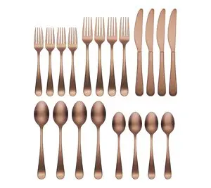 CAMBRIDGE Rhiannon Copper Satin 20-piece Flatwa Re Set