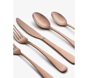 CAMBRIDGE Rhiannon Copper Satin 20-piece Flatwa Re Set