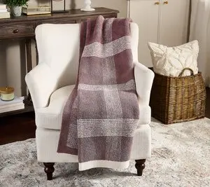 Barefoot Dreams Cozychic Classic Plaid 45'x60' Blanket - One-color