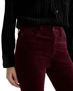Ag Farrah Bootcut Mid-rise Jeans - Winery