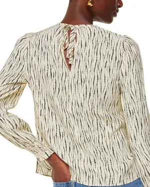 Whistles Shibori Stripe Blouse