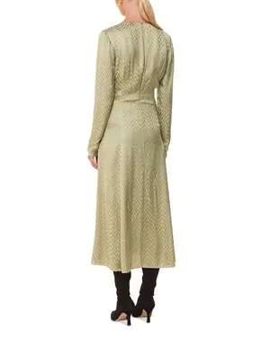 Whistles Jacquard Midi Dress