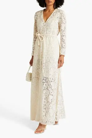 Zimmermann Lace Maxi Dress - Ivory