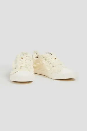Zimmermann Fringed Terry Sneakers