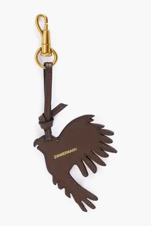 Zimmermann Leather Keychain - Yellow