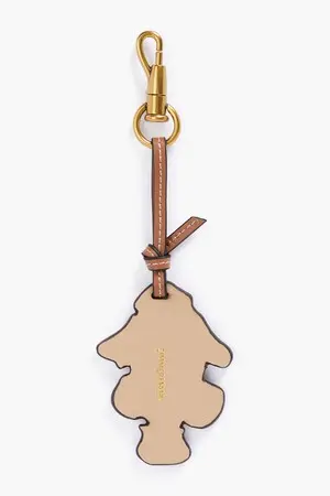 Zimmermann Leather Keychain - Light Brown