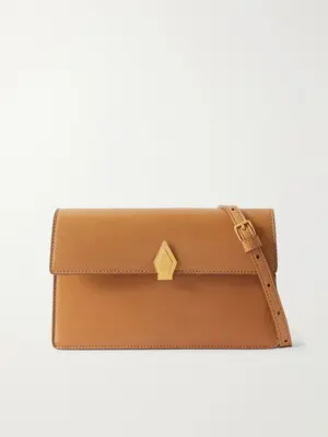 METIER BY TOM FOOLERY Parallel 22 Small Leather Shoulder Bag - Brown