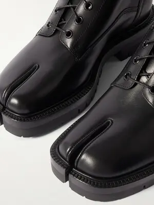 MAISON MARGIELA Tabi Leather Ankle Boots