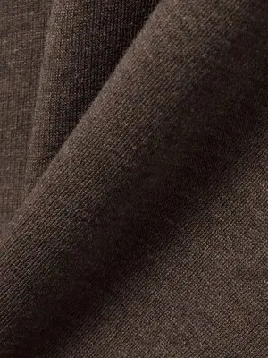 LEMAIRE Wool And Cotton-blend Jersey Midi Skirt