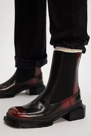 Women's Square Toe Heeled Boots