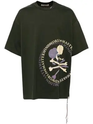 MASTERMIND WORLD Mw Aurola T-shirt - Green