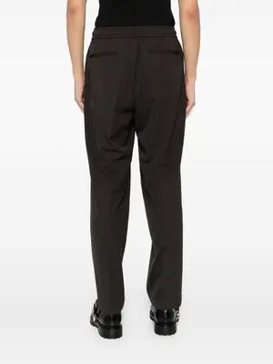 Attachment Drawstring-waistband Wool Trousers