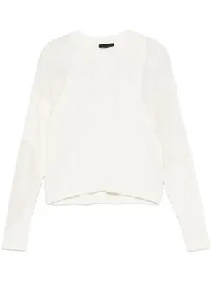 ROBERTO COLLINA Cable-knit Sweater