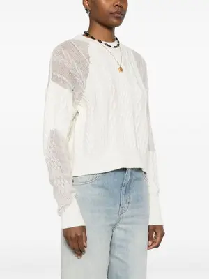 ROBERTO COLLINA Cable-knit Sweater