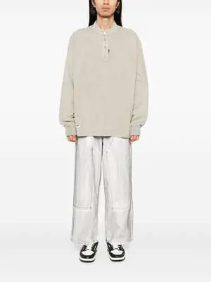 MUSIUM DIV. Henley Long Sleeve Tee