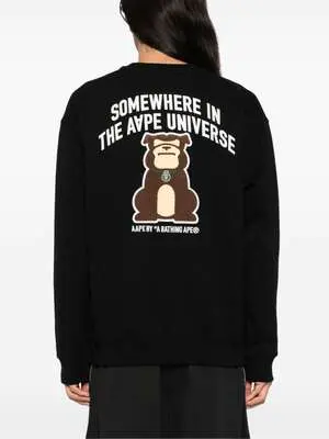 AAPE BY *A BATHING APE® Logo Sweatshirt