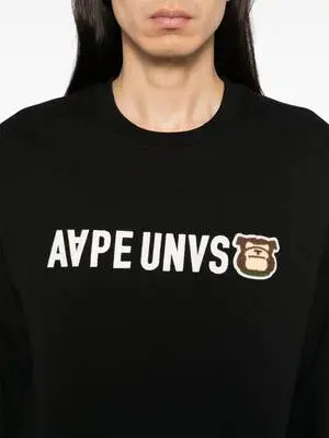 AAPE BY *A BATHING APE® Logo Sweatshirt