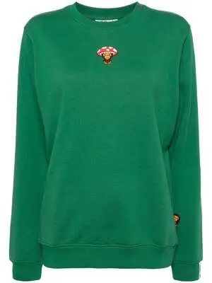 A BATHING APE Baby Milo® Store Crew Neck Sweatshirt - Green