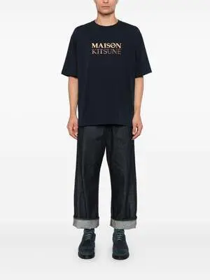 Maison Kitsuné Gradient-logo T-shirt