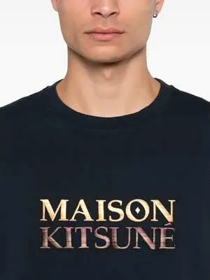 Maison Kitsuné Gradient-logo T-shirt