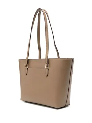 Dkny Logo-lettering Tote Bag - Neutrals