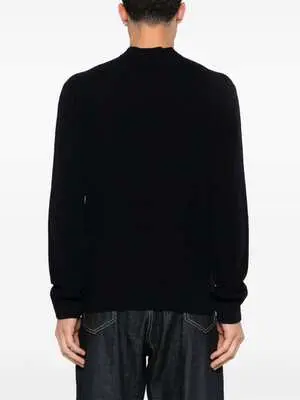 Maison Kitsuné Bold Fox Head-patch Sweater - Blue