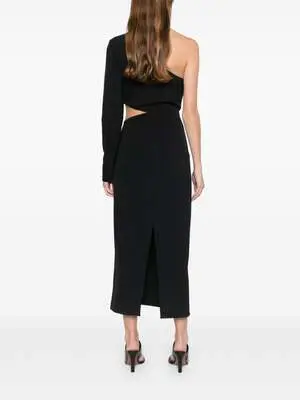 TWINSET One-shoulder Midi Dress