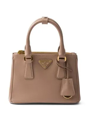 Prada Galleria Micro Bag - Neutrals