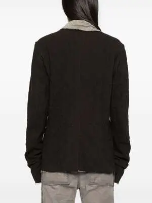 CHIAHUNG SU Contrasting-trim Blazer