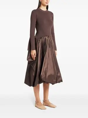 Simkhai Kenlie Midi Dress - Brown
