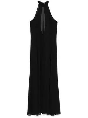 Patrizia Pepe Sheer Maxi Dress