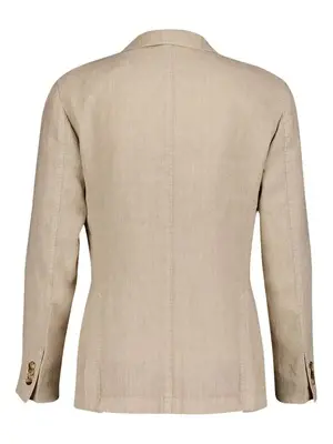Boglioli Linen Blazer - Neutrals