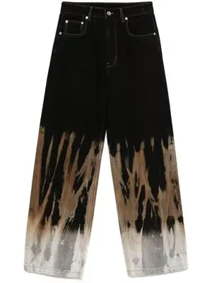 Rick Owens Rick Owens DRKSHDW 'Geth' Wide Leg Jeans Black