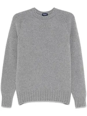 DRUMOHR Merino Wool Sweater - Grey