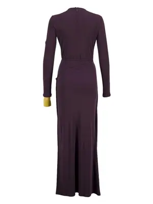 Fendi Draped Crepe Dress