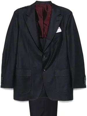 Kiton Checkered Suit