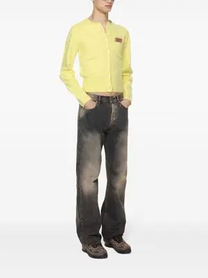 Martine Rose Pilled-finish Cardigan