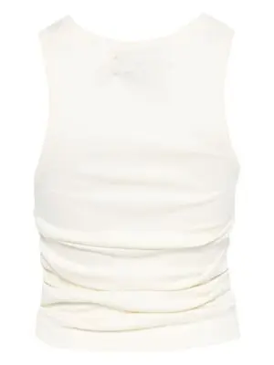 ACHILLES ION GABRIEL Ruched Tank Top