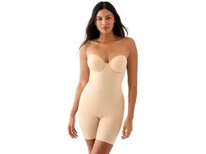 Wacoal Red Carpet Strapless All In One Thigh Shaper Beige