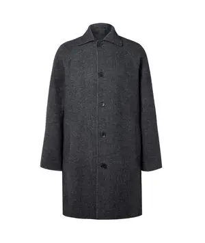 Mr P. Herringbone Wool And Cashmere-blend Flannel Coat