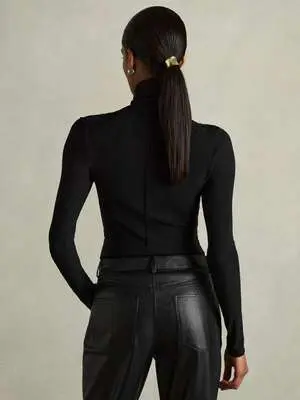 REISS Serena Seamed Top