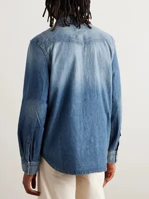 NILI LOTAN Travis Denim Shirt